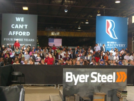 Pictures from Paul Ryan’s 9/25 Victory Town Hall at Byer Steel | Ohio ...